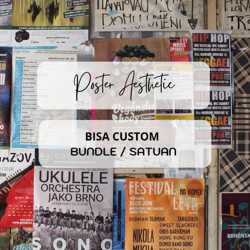 Jual ( ISI 30 ukuran A5 ) POSTER DINDING HIASAN DINDING POSTER ...