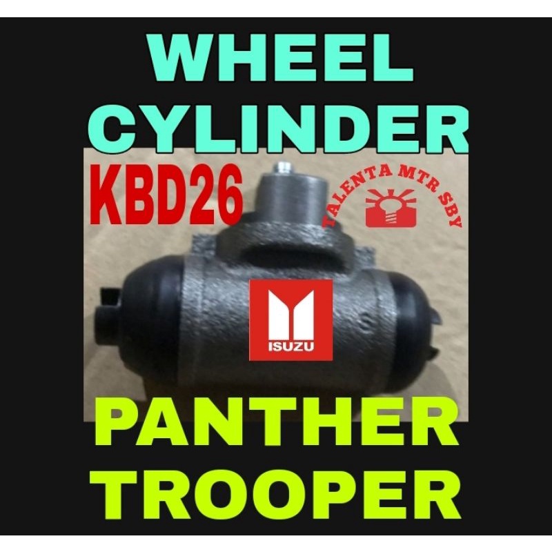 Jual GARANSI. WHEEL CYLINDER BELAKANG PANTHER ALL TROOPER KBD26 WHELL ...