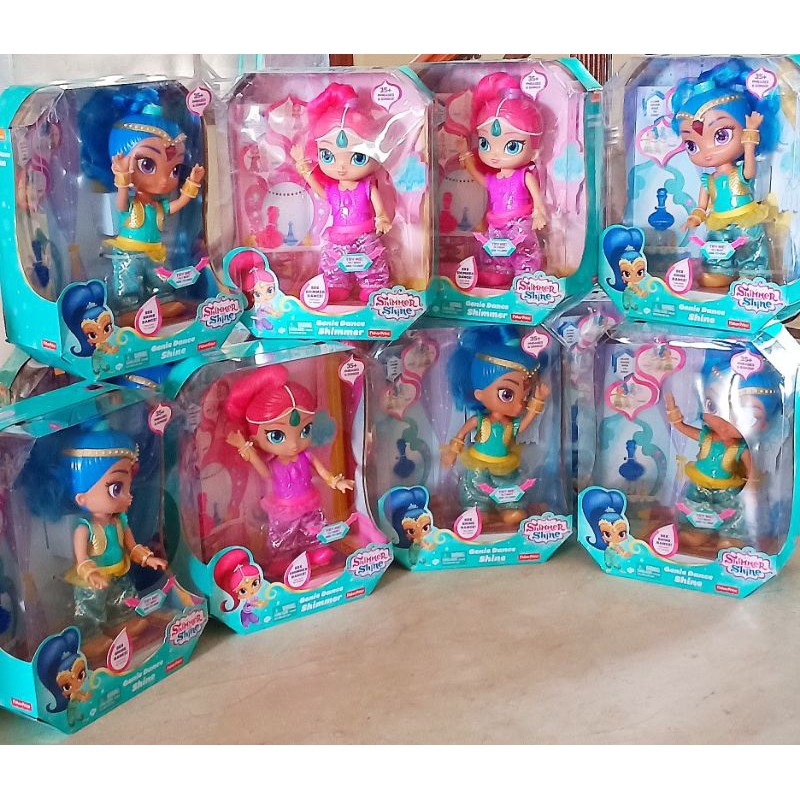 Jual Shimmer and Shine Genie Dance Shimmer / Genie Dance Shine / Boneka ...