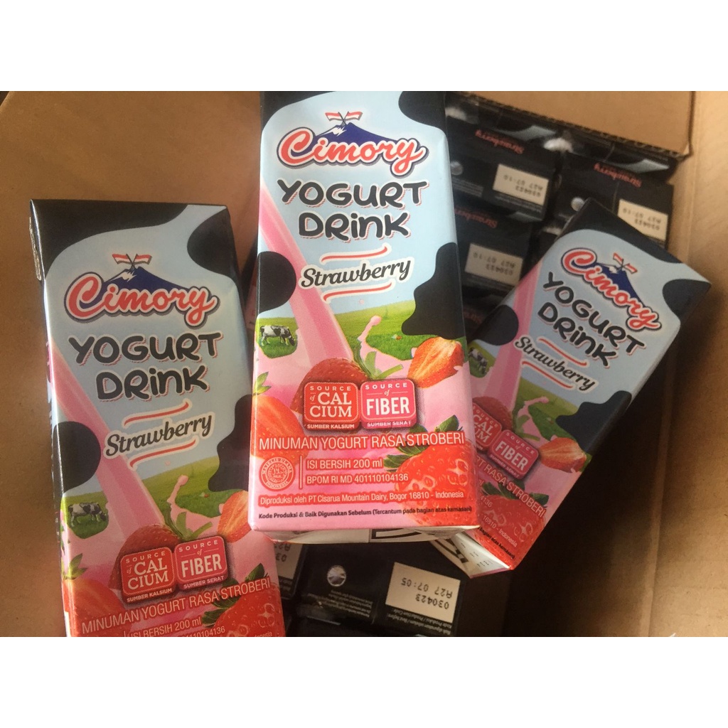 Jual CIMORY Yogurt Drink Kotak Minuman Yogurt 200 ml - Pilih Rasa | Shopee Indonesia
