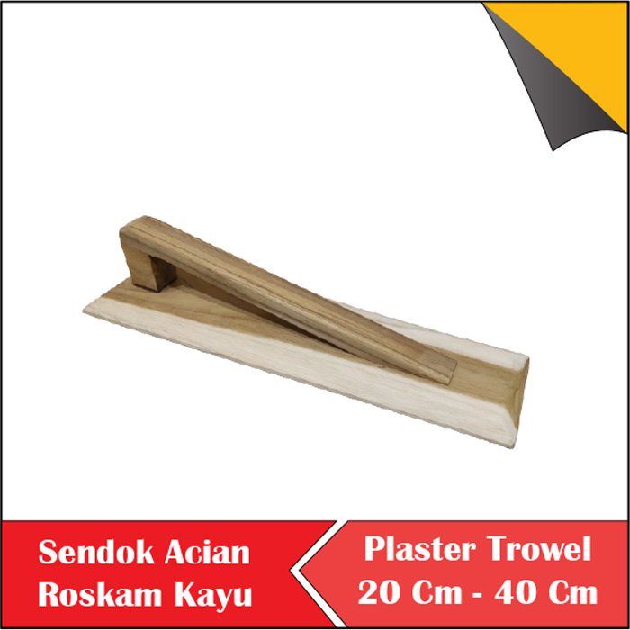 Jual Plaster Trowel Sendok Acian Semen Roskam Loskam Kayu AG22 | Shopee ...