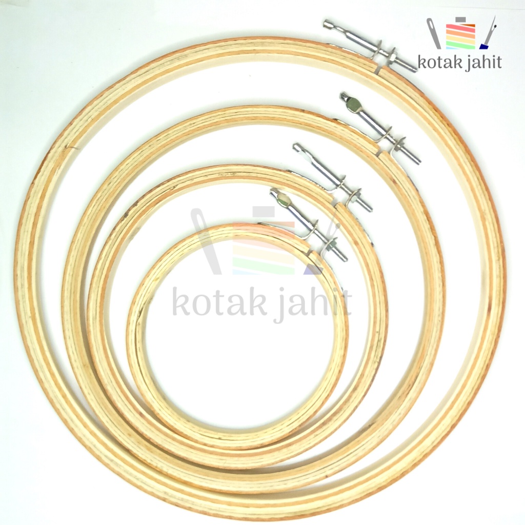 Jual pemidangan sulam bahan kayu merk anggrek biru satuan lokal ram ...