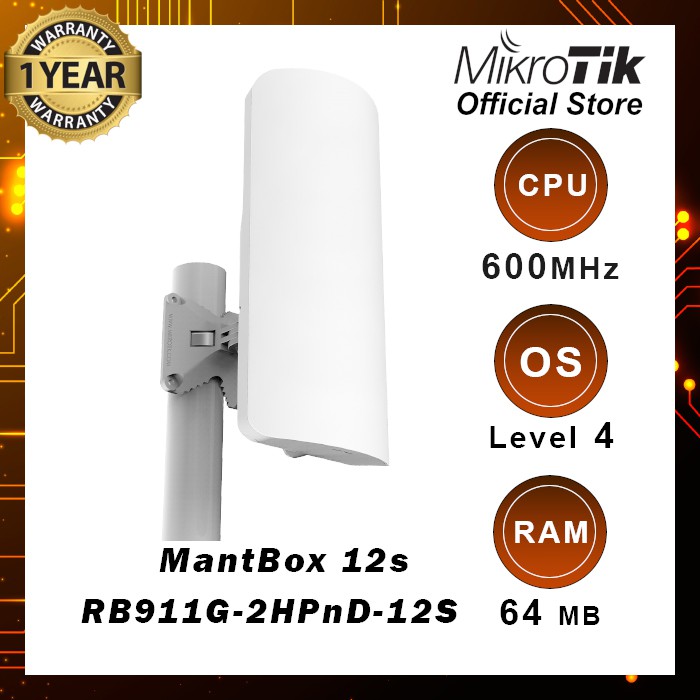 Jual MikroTik mANTBox 12s RB911G-2HPnD-12s | Shopee Indonesia