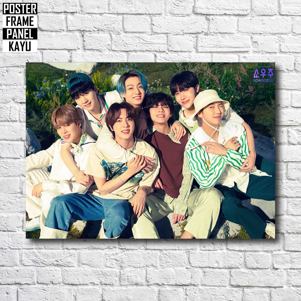 Jual Poster BTS Muster Sowoozoo Frame Kayu Solid A4 BTS643 | Shopee ...