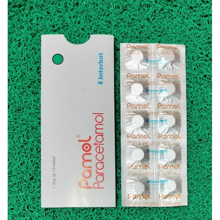 Jual Pamol 500mg 10 Tablet - Obat Demam - Apotek Embun | Shopee Indonesia