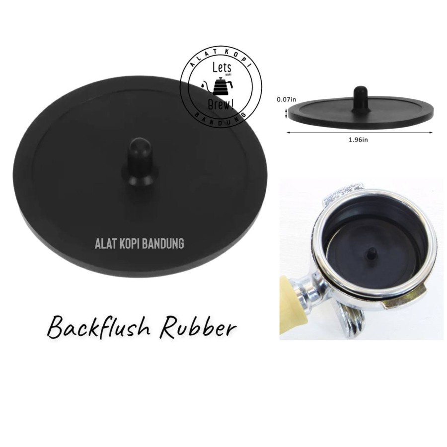Jual Backflush Rubber universal size / Backflush Portafilter bahan ...