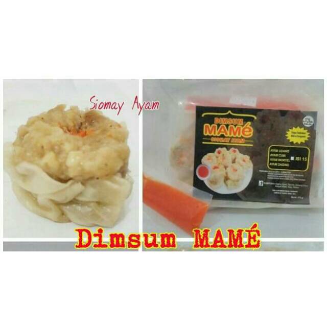 Jual Dimsum mame mix Ayam,keju,pedas,ayam udang dan paket lengkap ...