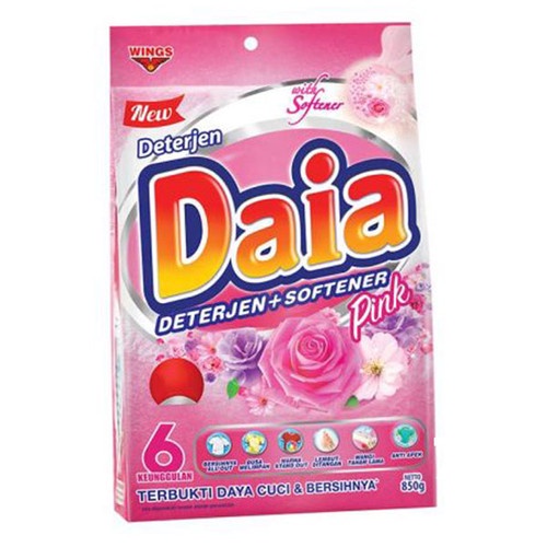 Jual DETERGENT BUBUK | DAIA DETERGENT BUBUK + SOFTENER 470G ALL VARIANT ...