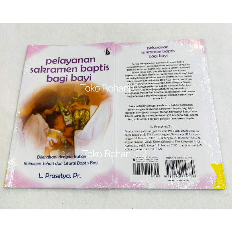 Jual Buku Pelayanan Sakramen Baptis Bagi Bayi - Buku Rohani - Buku Kanisius | Shopee Indonesia