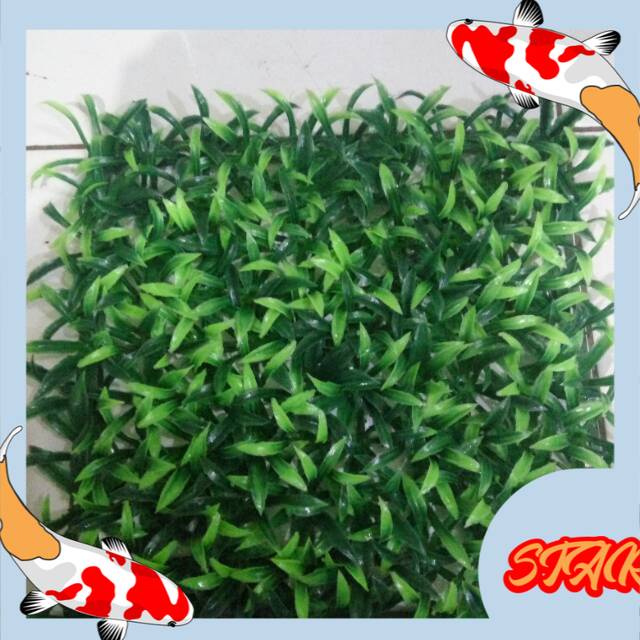 Jual rumput dasar aquarium aquascape rumput sintetis hiasan dasar ...