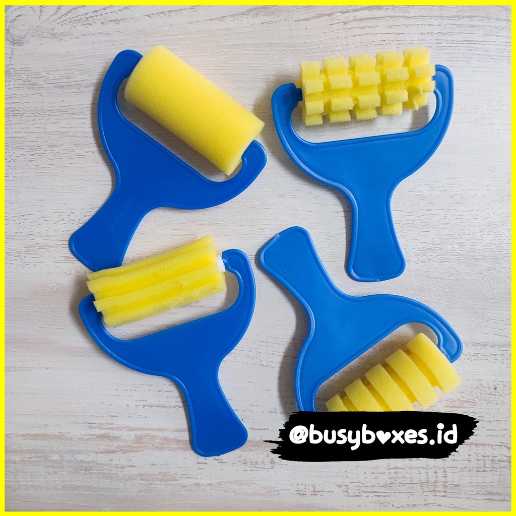 Jual [busyboxes.id] Mainan Edukasi Alat Lukis Alat Menggambar sponge ...