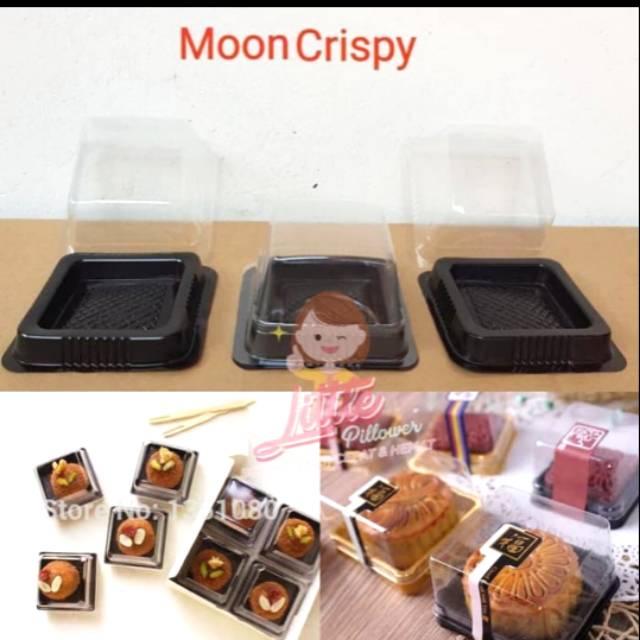 Jual (ISI 50PCS) Mika moon cake/ mika moon crispy/ mika kue bulan ...
