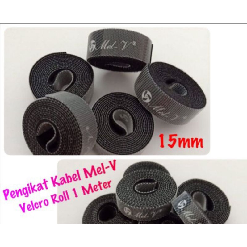 Jual pengikat kabel velcro strap baseus reusable serbaguna MeL-V 1 ...