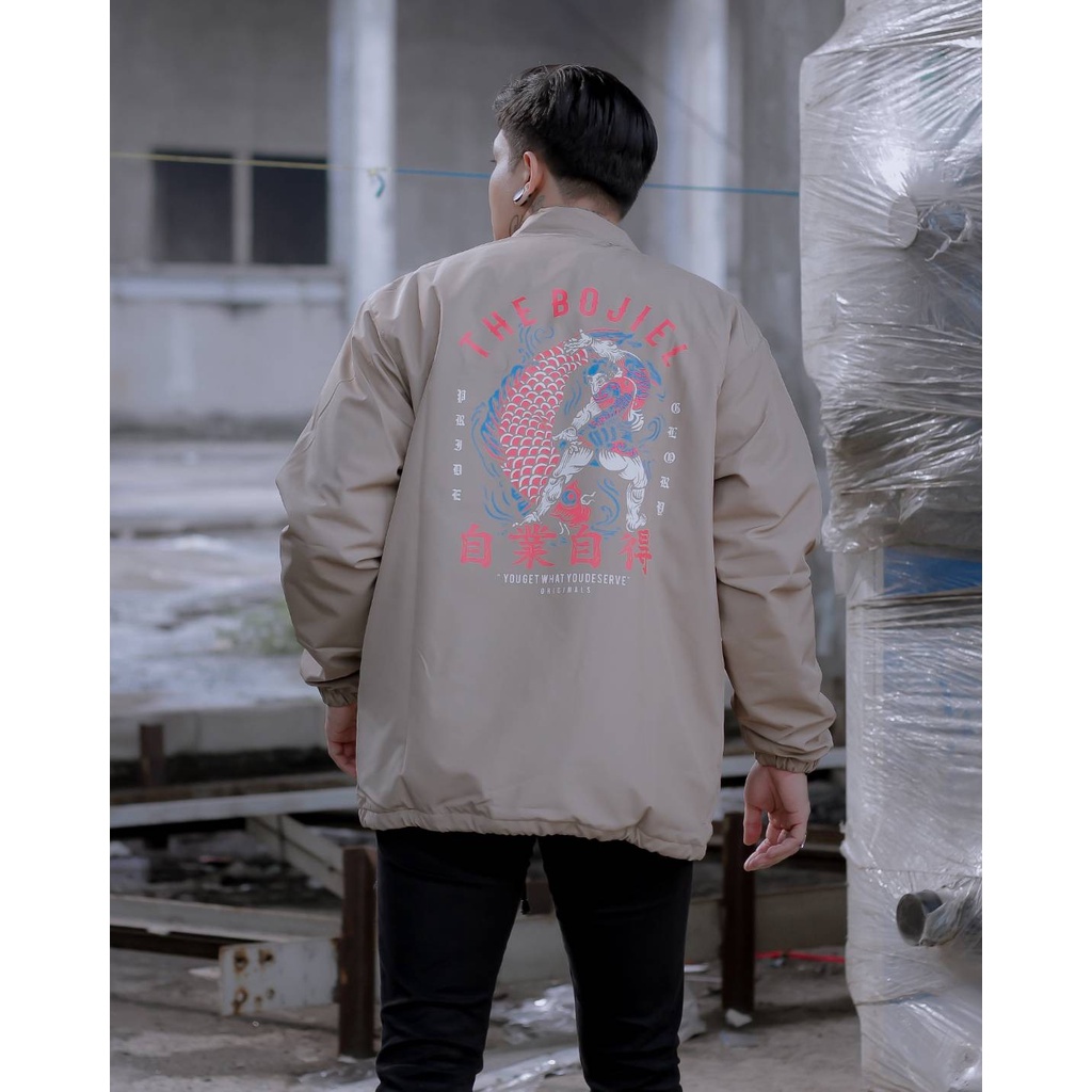 Jual JAKET COACH THE BOJIEL - JAKET WINDBREAKER - JAKET PARASUT - JAKET ...