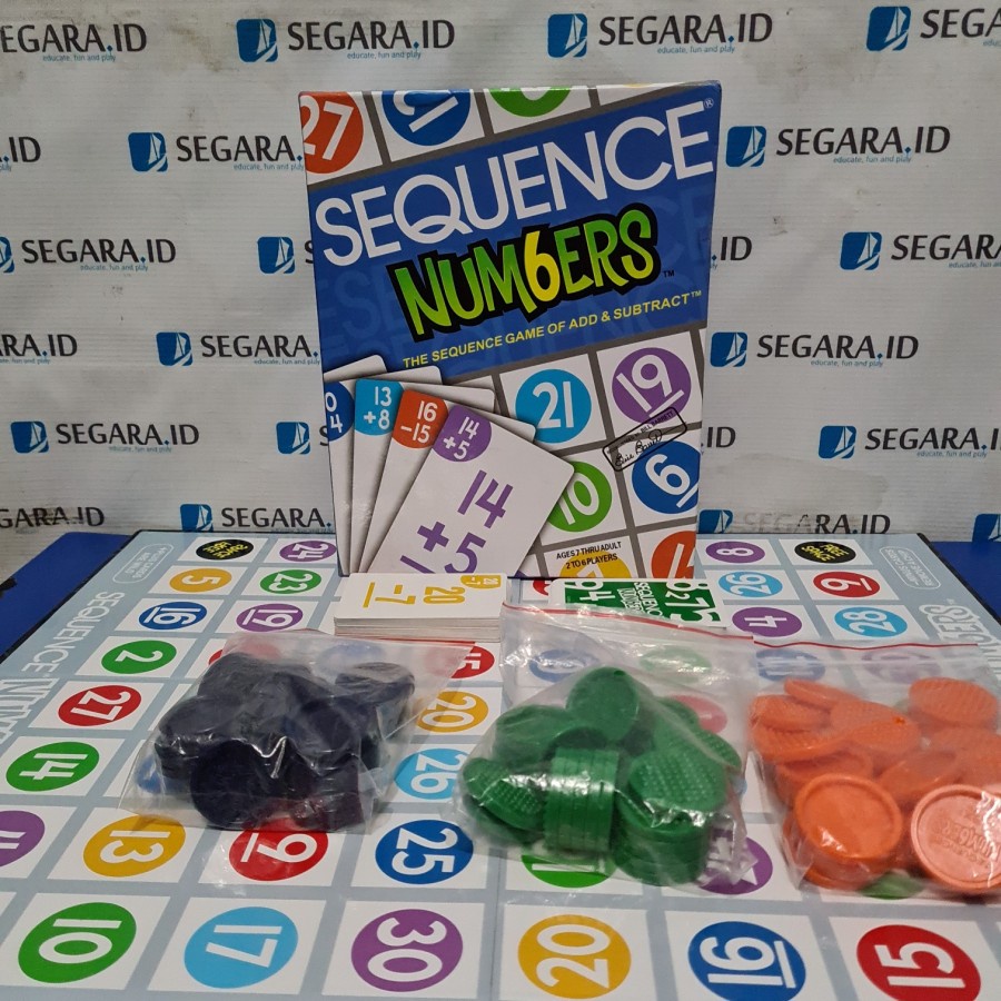 Jual Board Game - Sequence Numbers | Shopee Indonesia