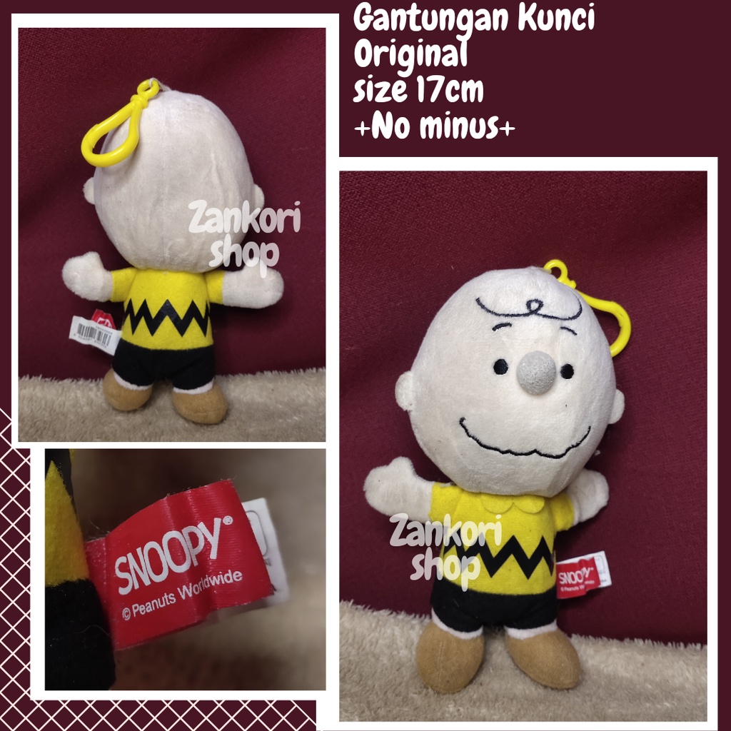Jual BONEKA SNOOPY ORIGINAL (CHARLIE BROWN, WOODSTOCK, LUCY VAN PELT) | Shopee Indonesia