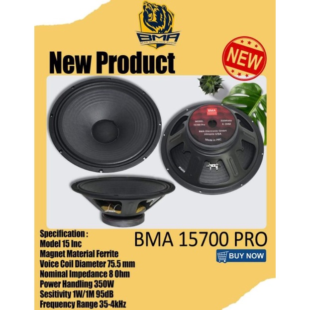 Jual Speaker Komponen BMA 15700 Pro | Shopee Indonesia