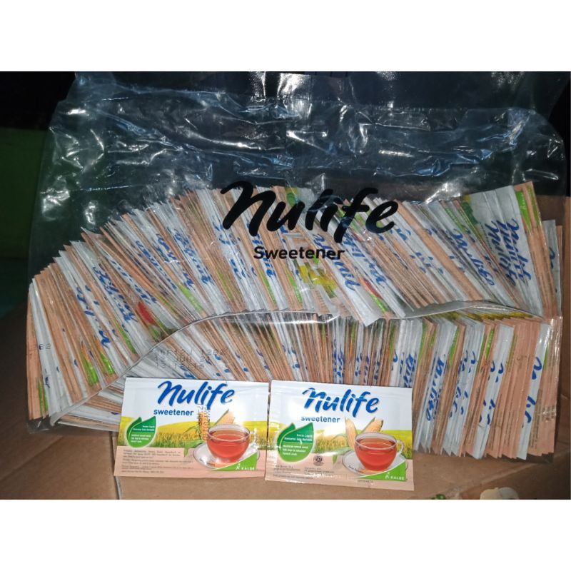 Jual Nulife Sweetener Buy 1 Get 1 (200 sachet free 200 sachet) (gula rendah kalori) | Shopee ...
