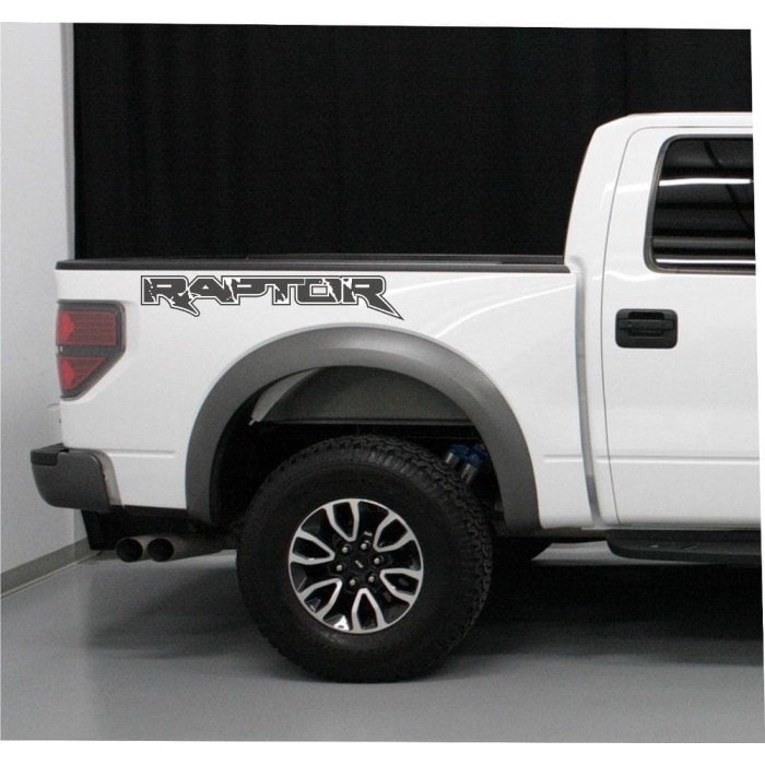 Jual stiker raptor ford ranger sticker mobil ford ranger raptor - Putih ...