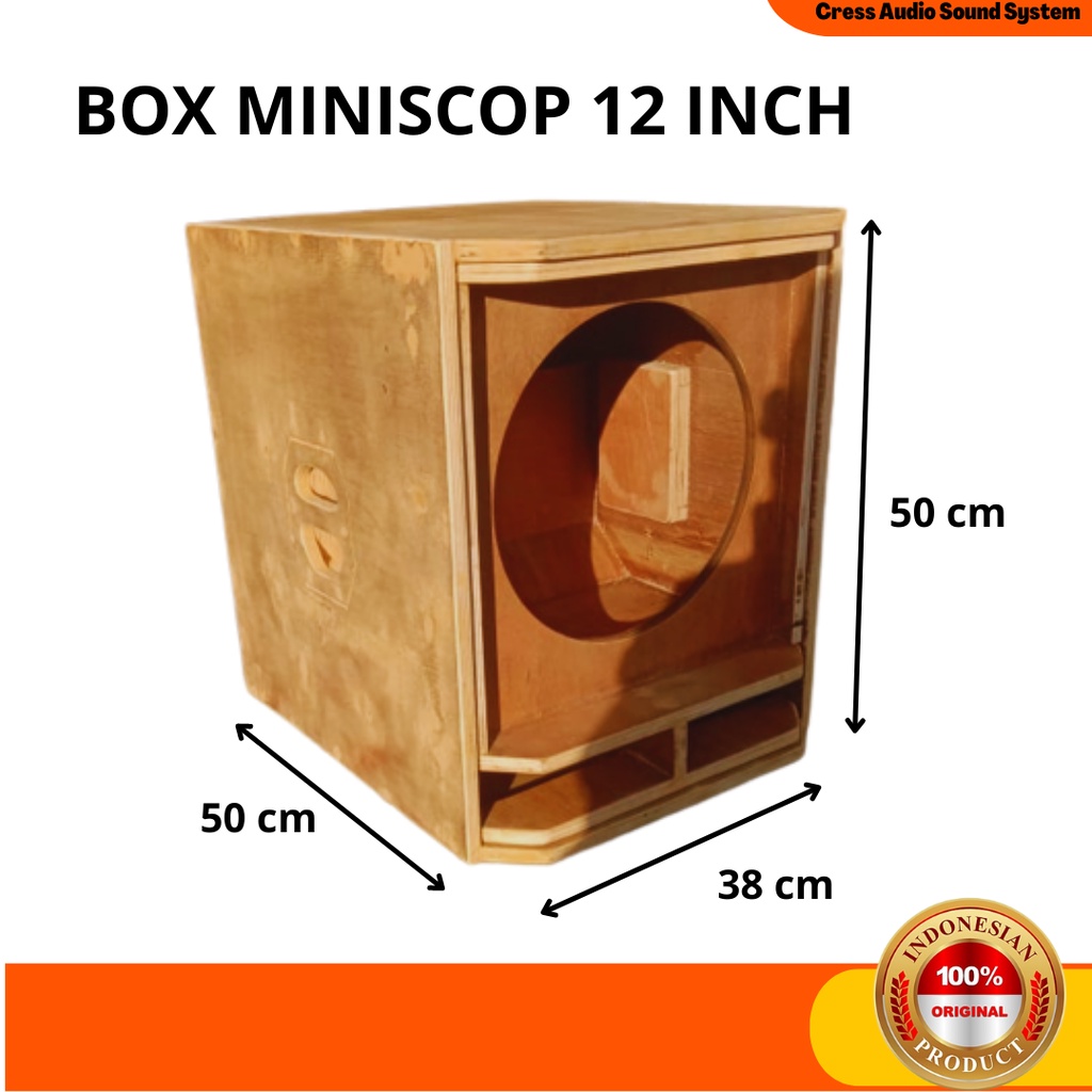Jual Box Sound System Speaker Subwofer Miniscop 12 Inch Papan Triplek ...