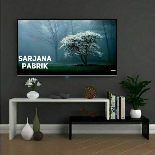 Jual Rak MEJA MINIMALIS MURAH MODERN Rak TV Dinding Tempel Nakas Kayu ...