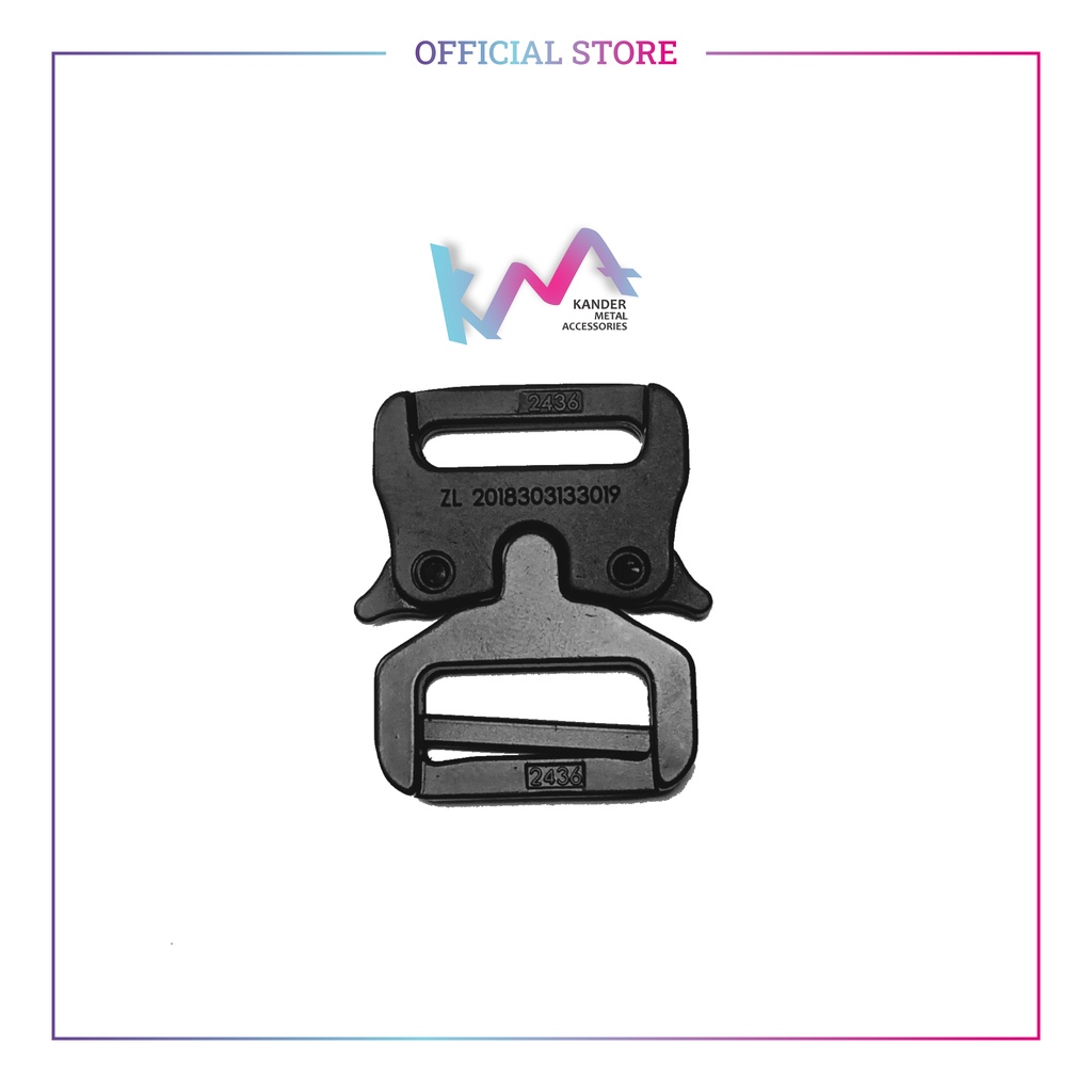 Jual Cobra Buckle / Gesper Logam Metal Alloy Pengait Gesper / Sabuk ...