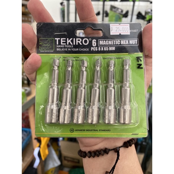 Jual MATA BOR BAUT TASO | MAGNETIC HEX NUT 8 x 65mm TEKIRO | Shopee ...