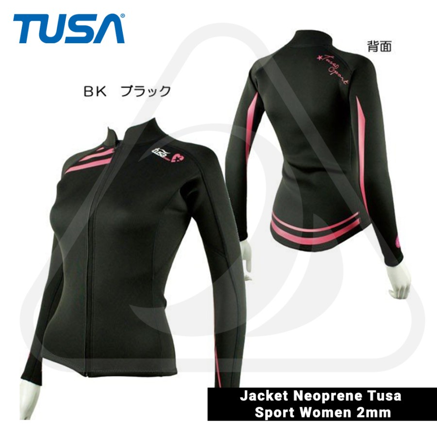 Jual UA5122 Jacket Wetsuit Neoprene Tusa Sport Women 2mm Scuba Diving ...