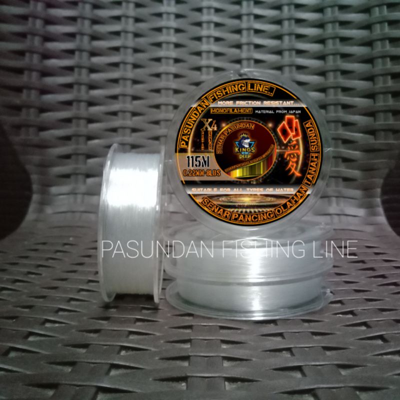 Jual SENAR PANCING PASUNDAN WARNA PUTIH BENING 100M+15M(115M) SENAR ...