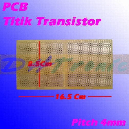 Jual PCB Lubang Titik Transistor Universal Bolong Kaki Papan PCB Titik ...