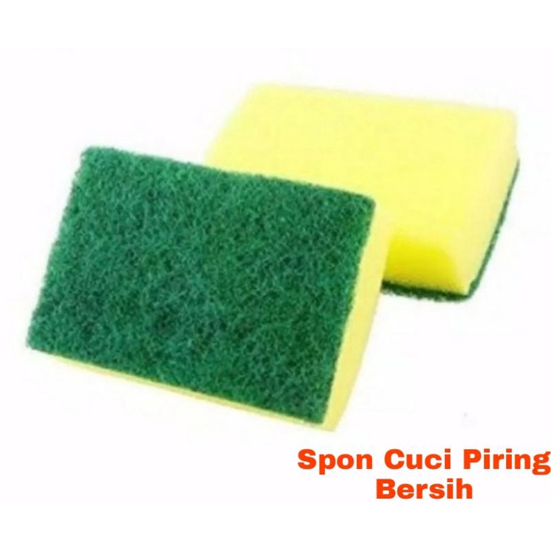 Jual Spon Cuci Piring isi 24 Pcs (2 Lusin) /Spon Busa/ spon cuci Piring ...
