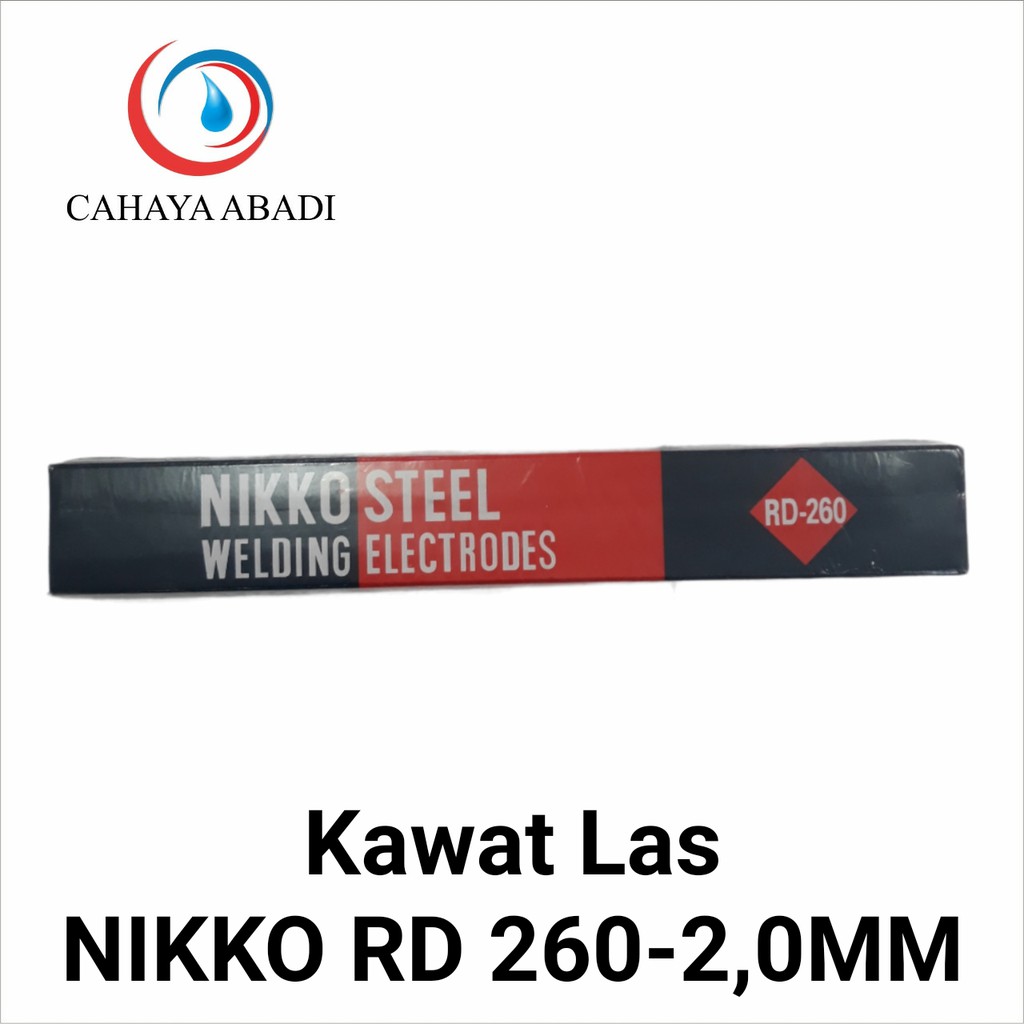 Jual KAWAT LAS BAJA LUNAK - NIKKO RD 260-2,0MM | Shopee Indonesia