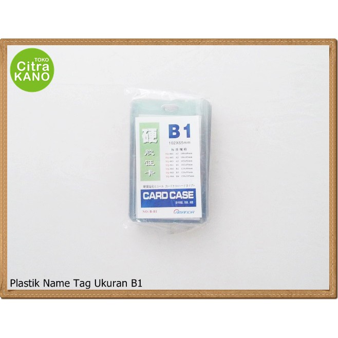 Jual PLASTIK NAME TAG B1 B2 B4 | Shopee Indonesia