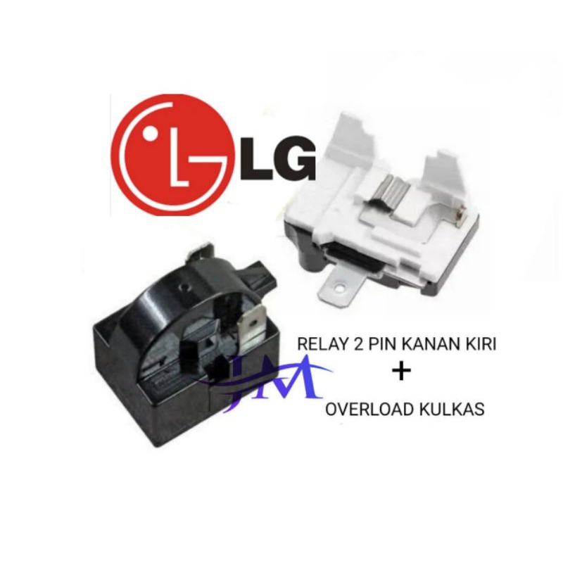 Jual [ 1 Set ] Relay Ptc Overload Kulkas LG 2 Pintu | Shopee Indonesia