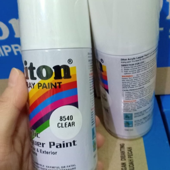 Jual DITON Spray Paint 150cc (KECIL) Pilox PIlok Cat Semprot Glossy ...