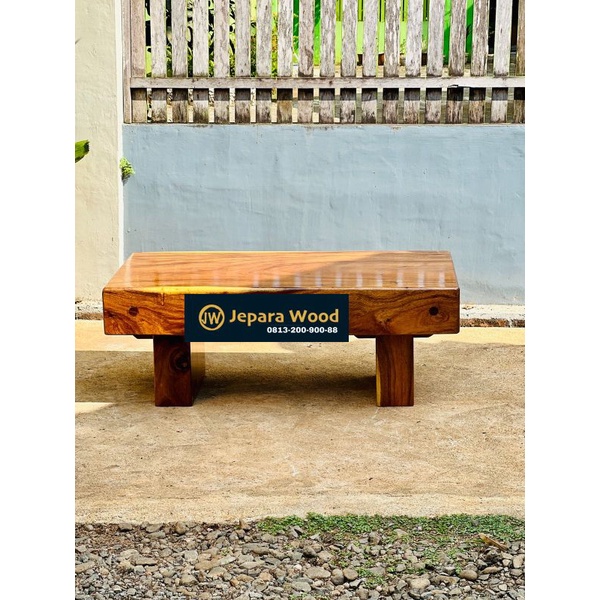 Jual Meja Balok Coffe Table Kayu Trembesi | Shopee Indonesia