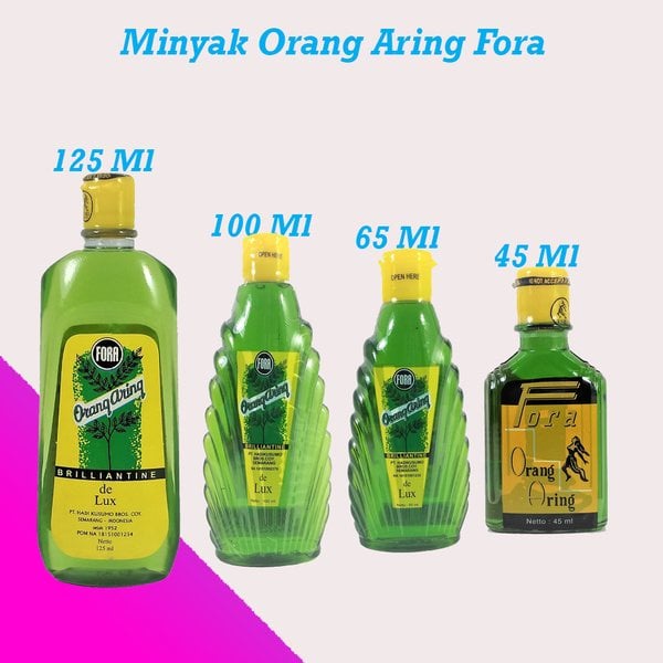 Jual FORA ORANG ARING ORIGINAL BPOM - MINYAK URANG ARING 125ml 100ml ...