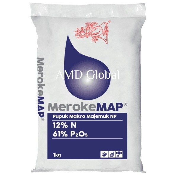 Jual Meroke MAP - Pupuk Fosfat / Mono-Ammonium Phosphate Hidroponik 1 ...