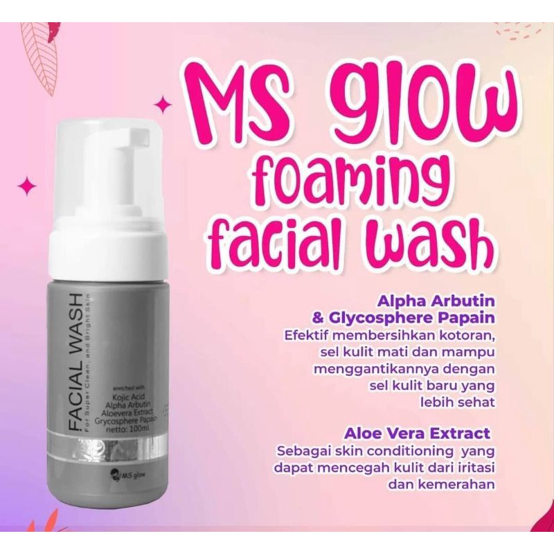 Jual Skincare Facial Wash MS GLOW ORIGINAL | Shopee Indonesia