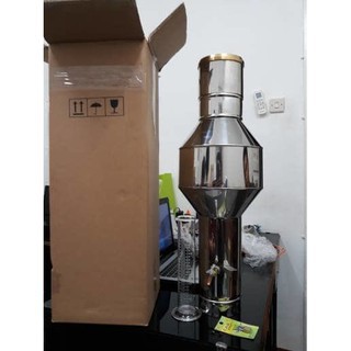 Jual Ombrometer OBS Alat Ukur Curah Hujan (stenless Stainless Steel ...