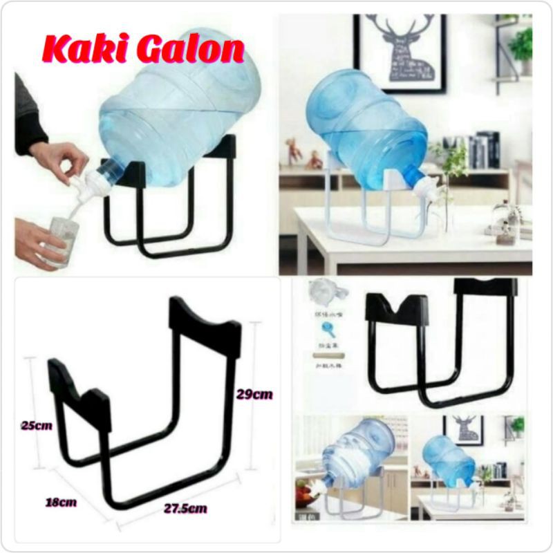 Jual Besi Dudukan Kaki Galon Air Abu-abu | Shopee Indonesia