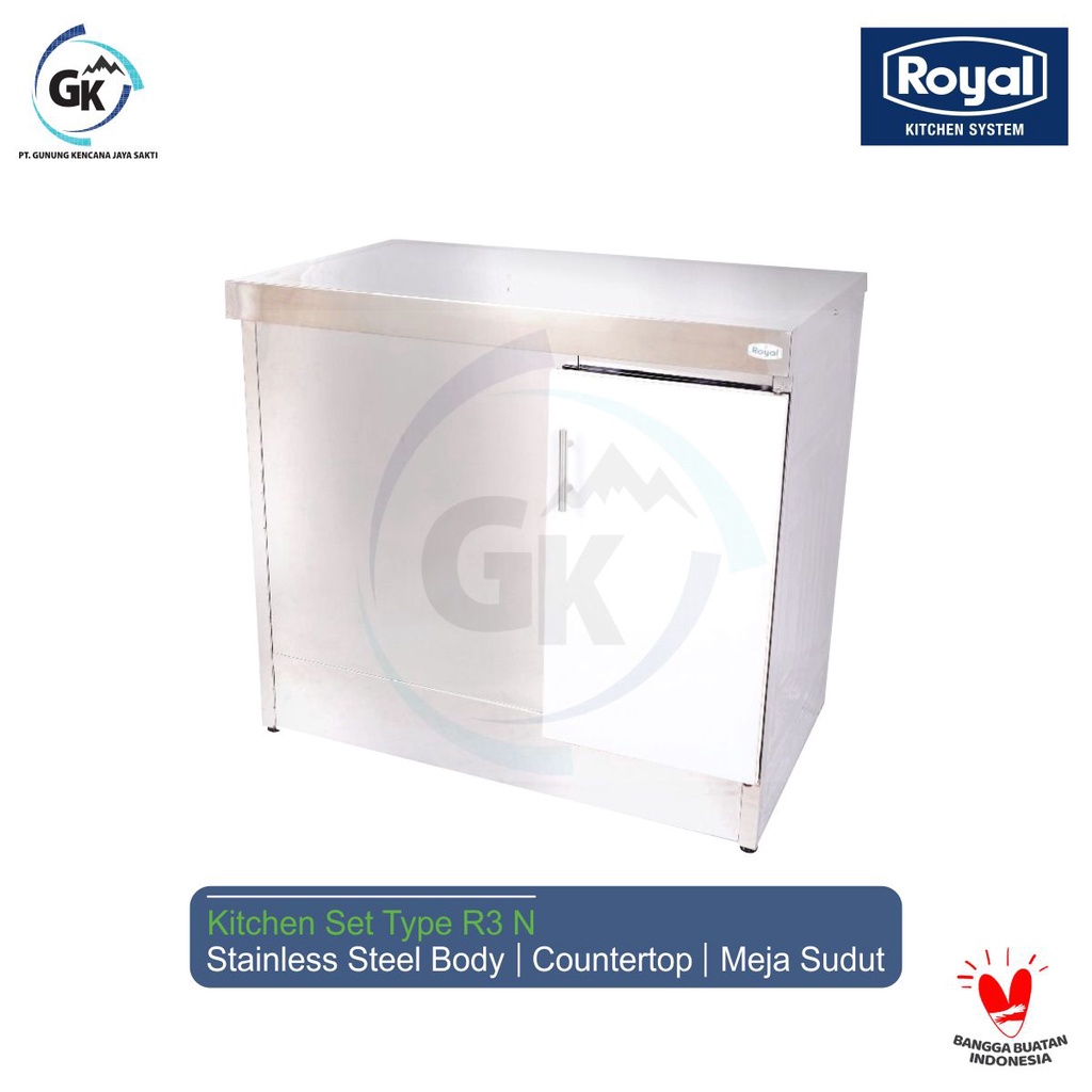 Jual Meja Dapur Minimalis | Kitchen Set Stainless | Meja Kompor Royal 3 ...