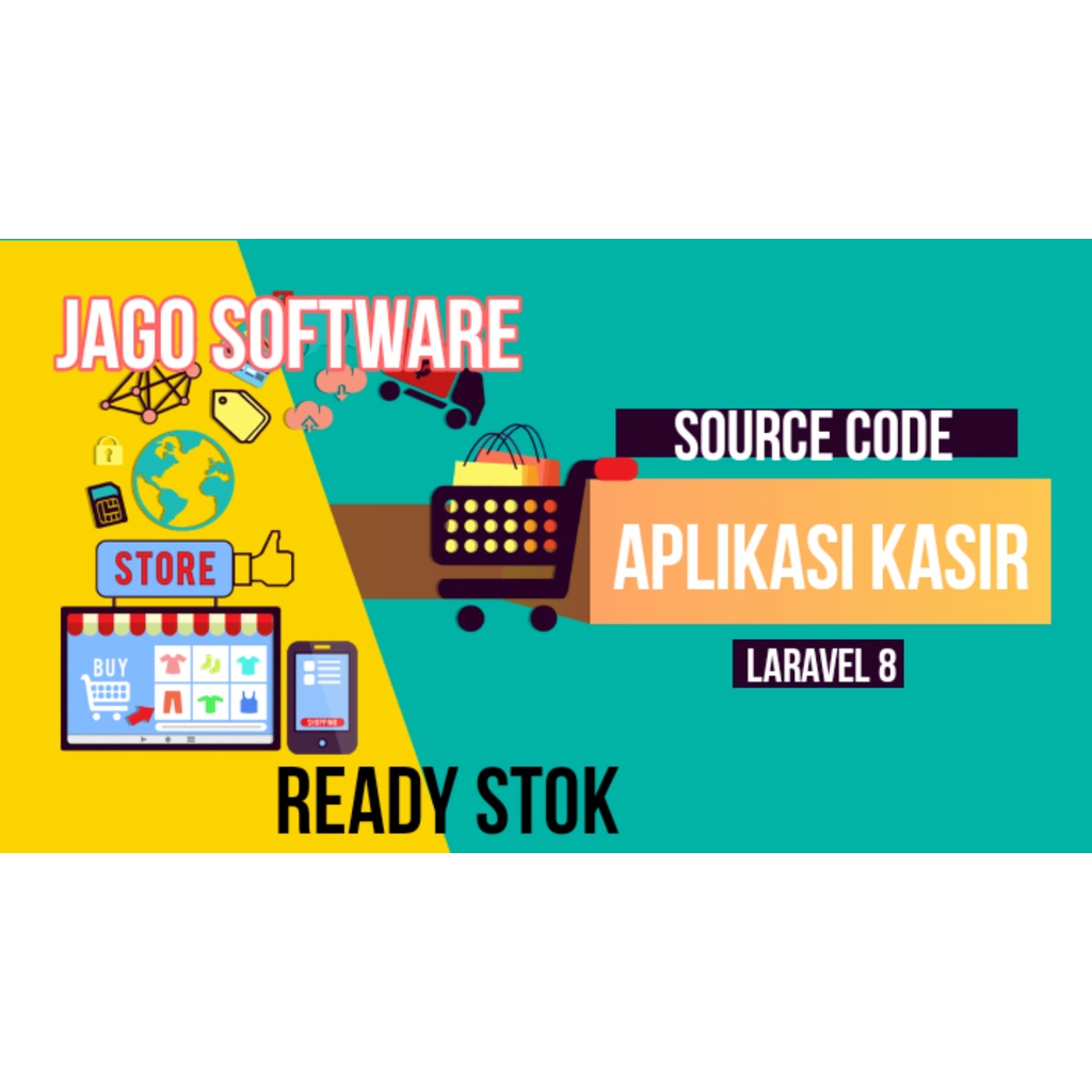 Jual SOURCE CODE APLIKASI KASIR LARAVEL 8 | Shopee Indonesia