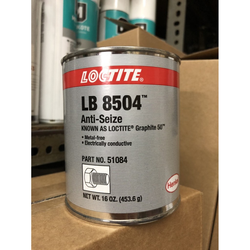 Jual Loctite LB 8504 Anti Seize Known As Graphite 50 - 453.6gr | Shopee ...