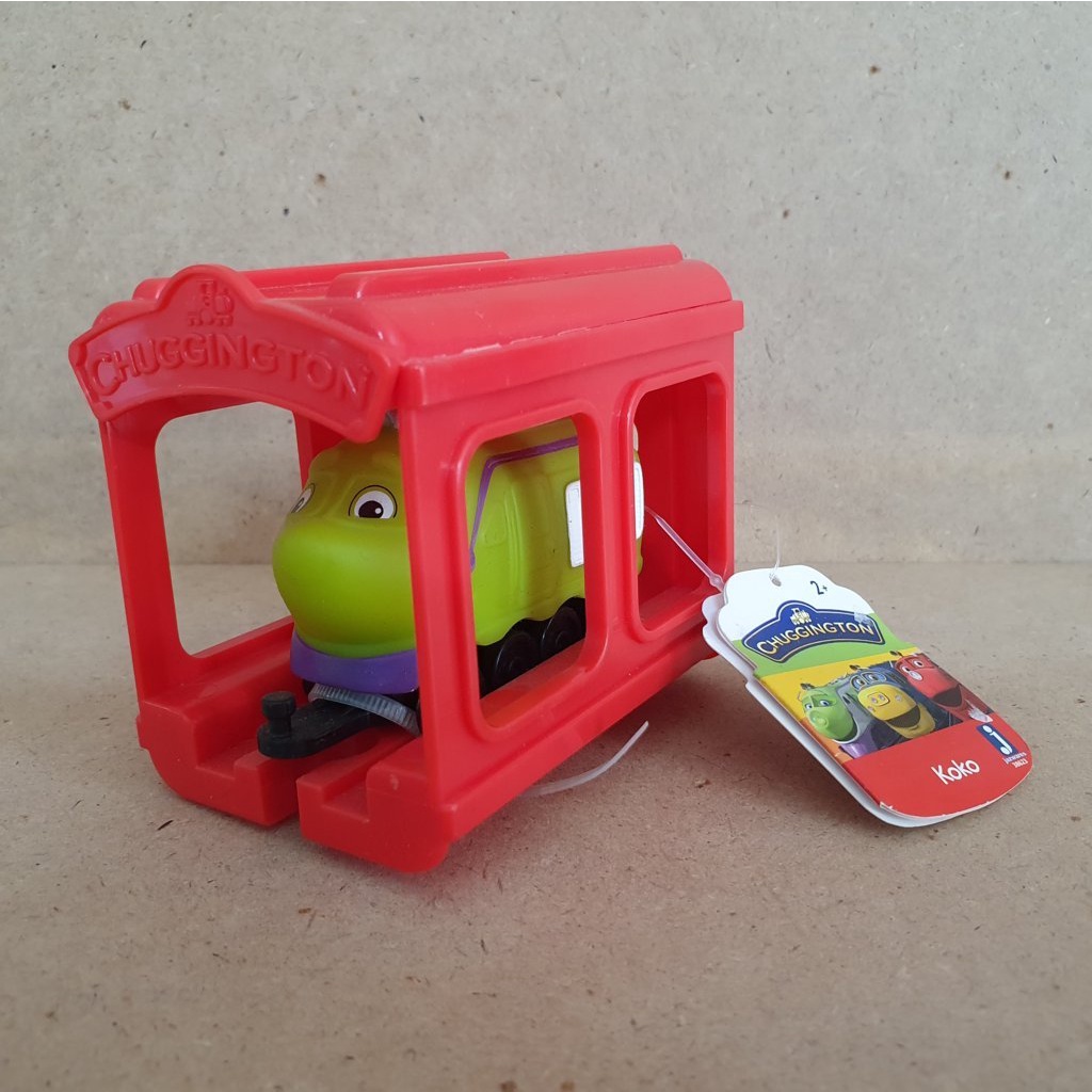 Jual Diecast kereta Chuggington Koko Hijau Garasi. Mainan Original ...