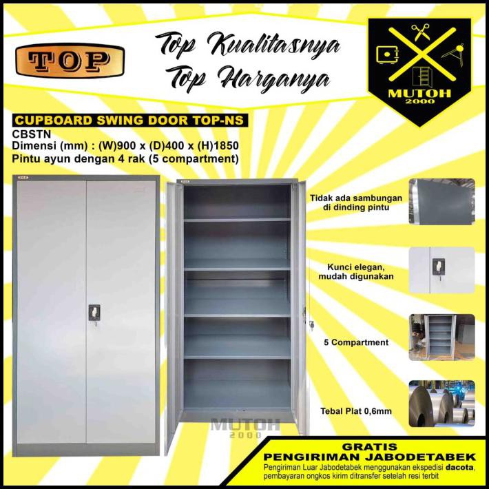 Jual Lemari Arsip Besi Pintu Swing Top By Datascript Free Kirim ...