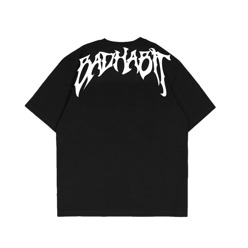 Jual Otsky Kaos Pria Bad Attitude Black X G0002WL | Shopee Indonesia