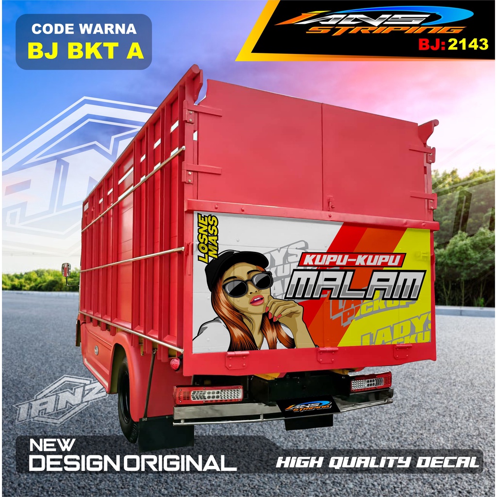 Jual DECAL STICKER BAK BELAKANG TRUK DUTRO DUMP,FUSO,DYNA,DINA,TRONTON ...