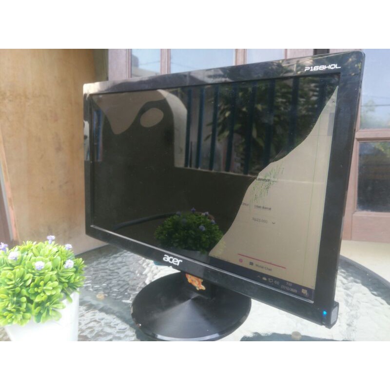Jual Monitor Komputer LED LCD Acer P166HQL P 166 HQL P 166HQL P166 HQL ...