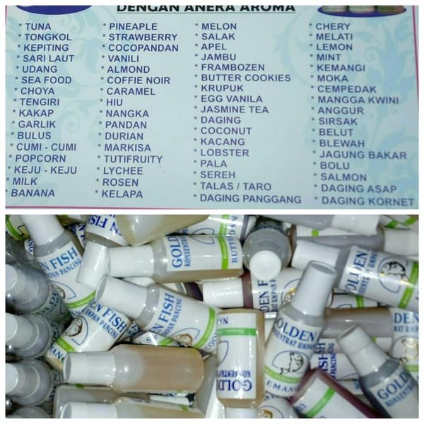 Jual Essen Pancing Golden Fish ( 15 ml ) Macam - Macam Varian | Shopee ...